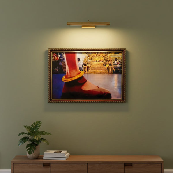 Angad’s Divine Foot Blessing Portrait – Param Vastu